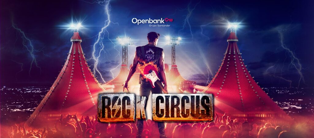 🎸 Hoy es el último día de Rock Circus , patrocinado por Wabi 🎪